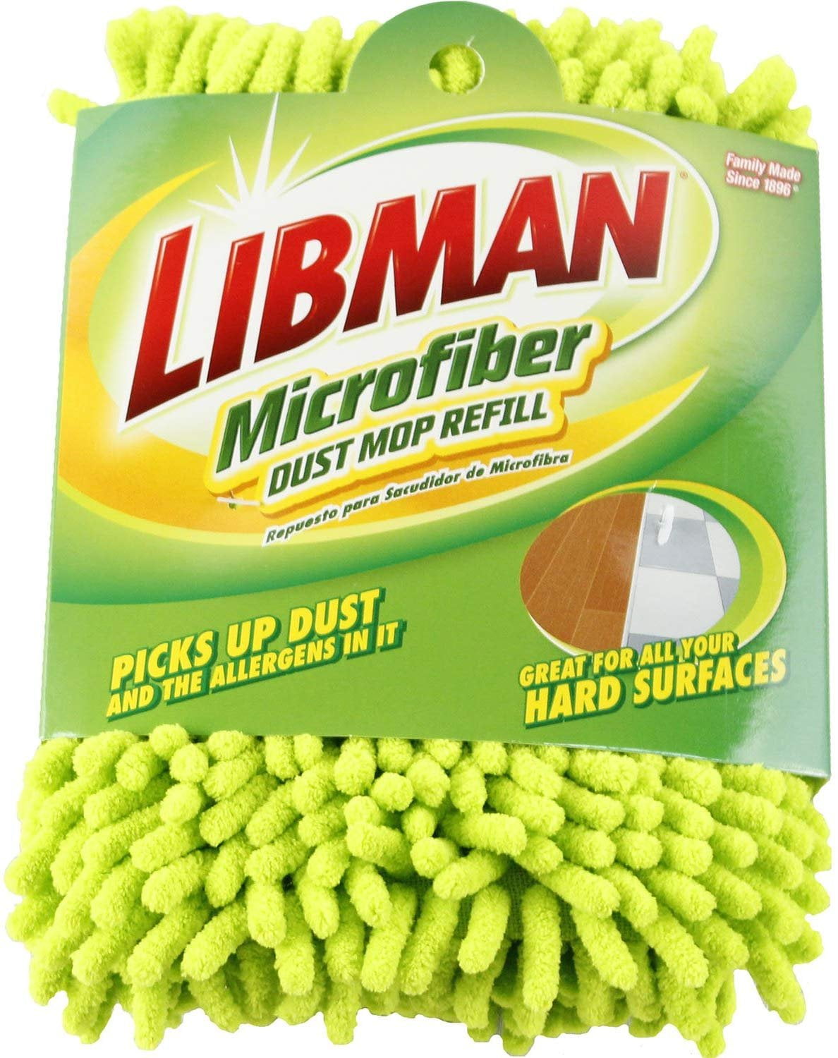 Libman 00196 Microfiber Dust Mop Refill - Walmart.com