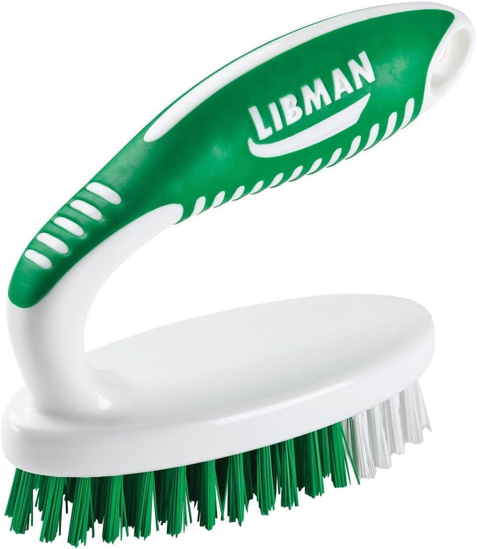 Libman Green White Small Scrub Brush for Efficient Cleaning - Walmart.com