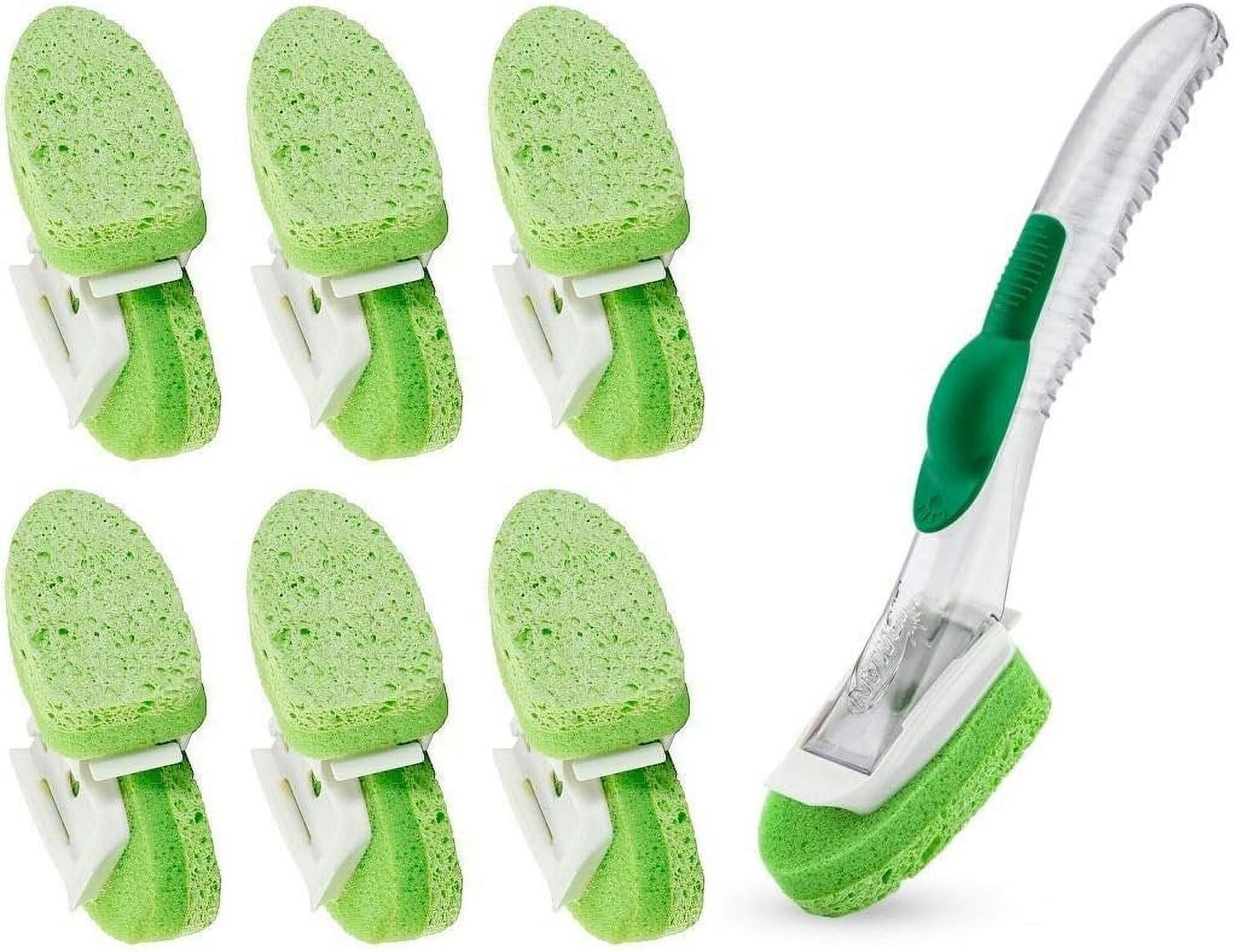 Libman Dish Wand, Soap Dispenser Handle, Nonscratch Sponge Refills, 12 ...