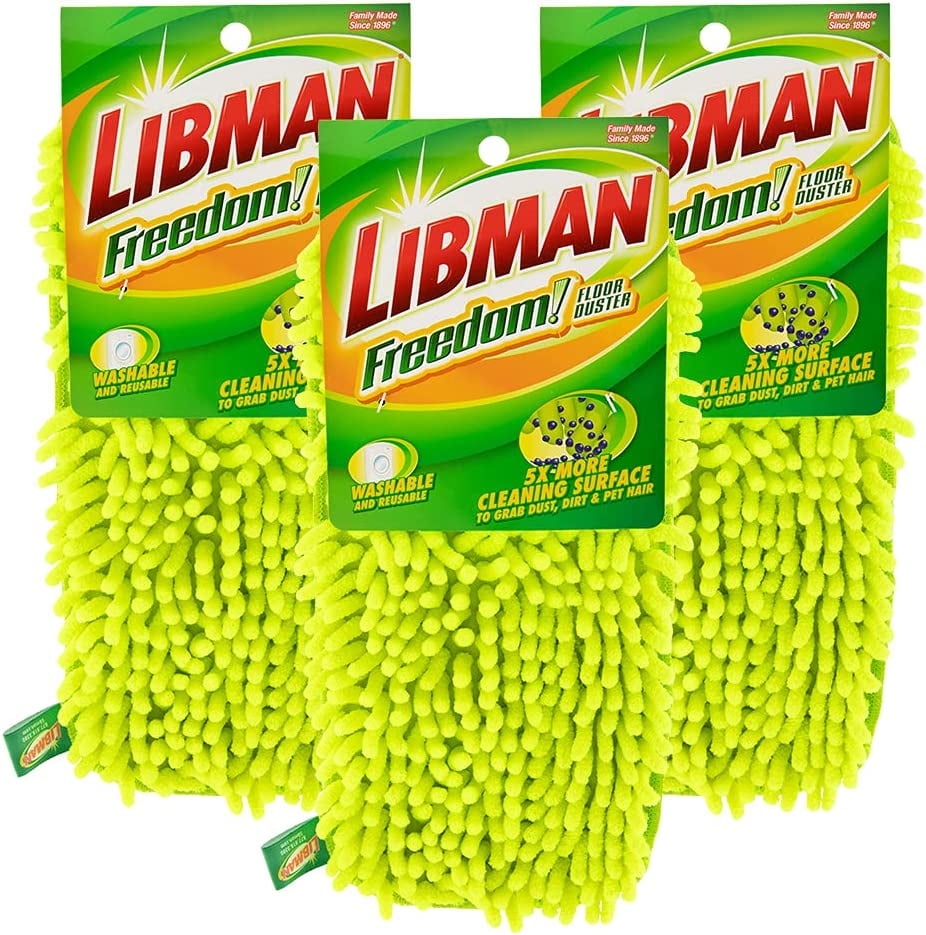 Libman 1486 Freedom Floor Duster Refill Dry Dust Mop Replacement Heads for The Libman Freedom ...