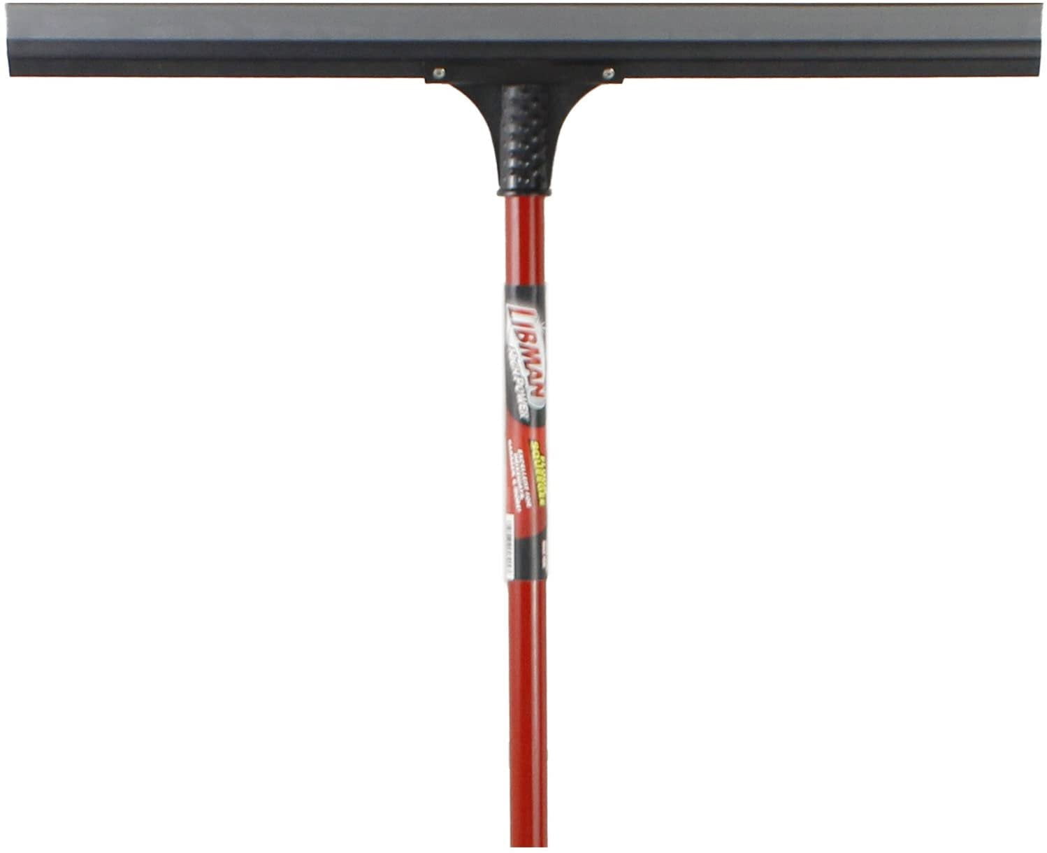 Libman 24" Soft Rubber Floor Squeegee Red Steel Handle 6 Pack - Walmart.com