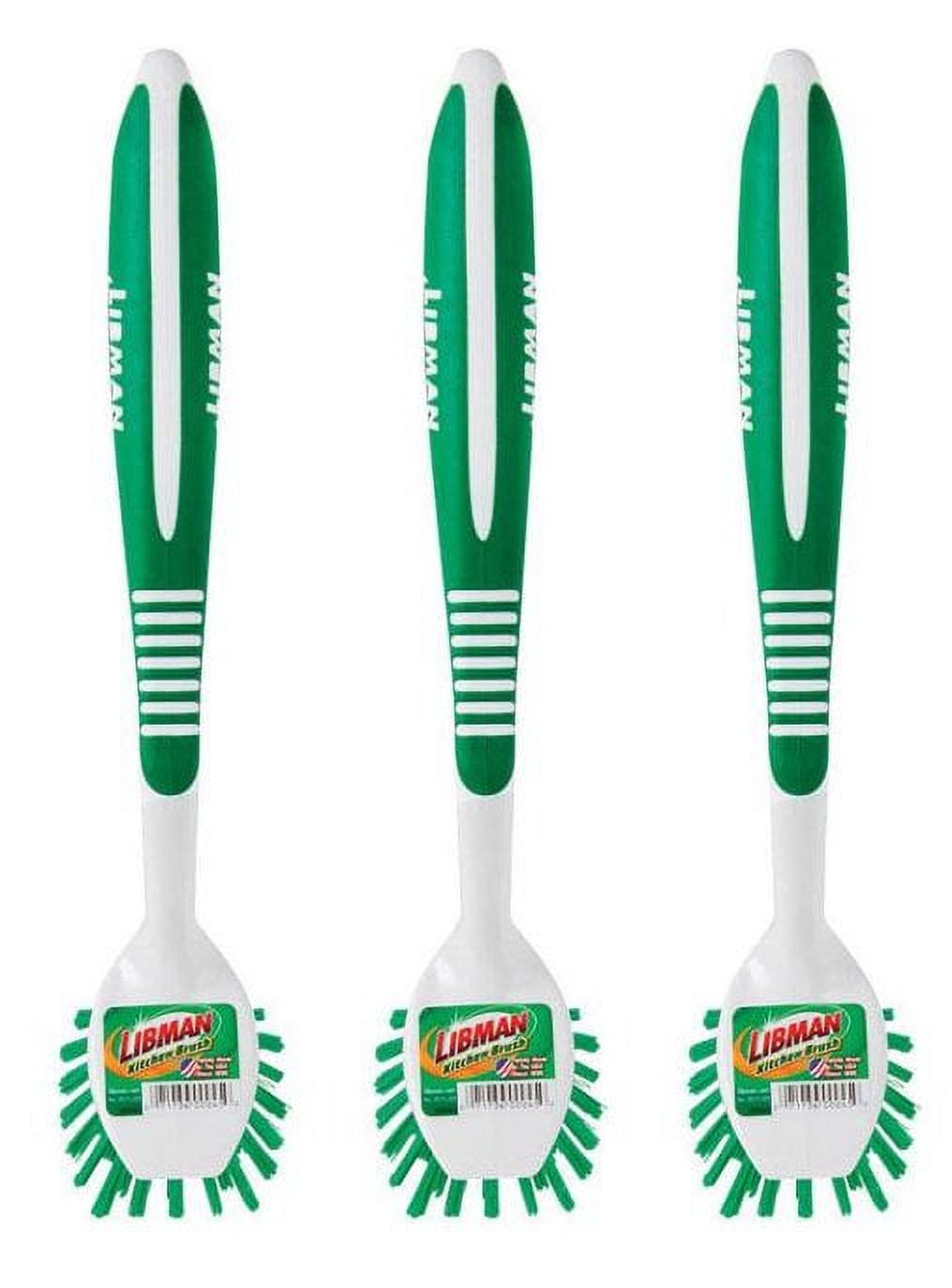 Libman All-Purpose Kitchen Brush Pack Of 3 1408913 3 Pack - Walmart.com