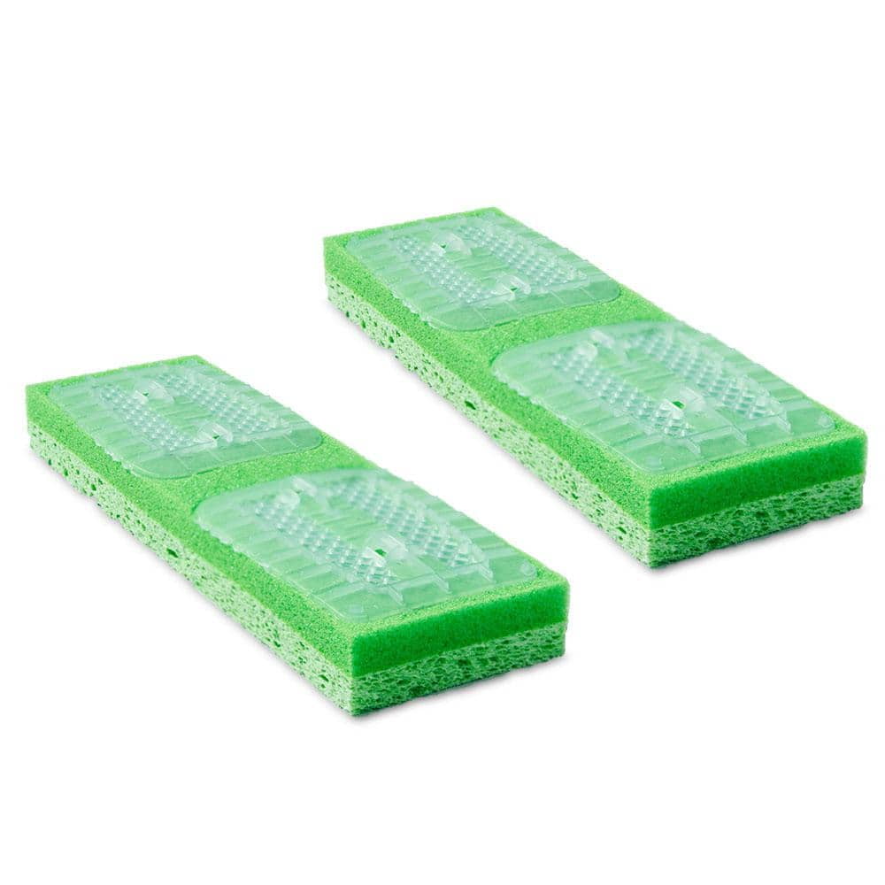 "Libman Sponge Mop Head Refills, 2-Pack, Butterfly Sponge Replacement ...