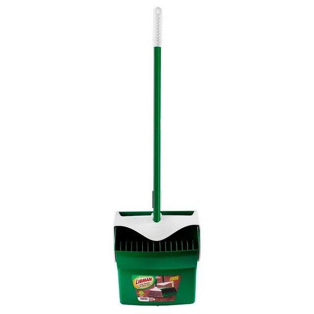 Libman Upright Broom and Stand Dustpan Combo Set, Commercial 1 Sweep ...