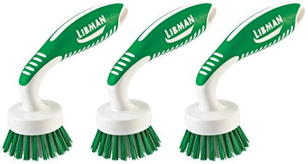 Libman Curved Kitchen Brush (Pack of 3) - Walmart.com