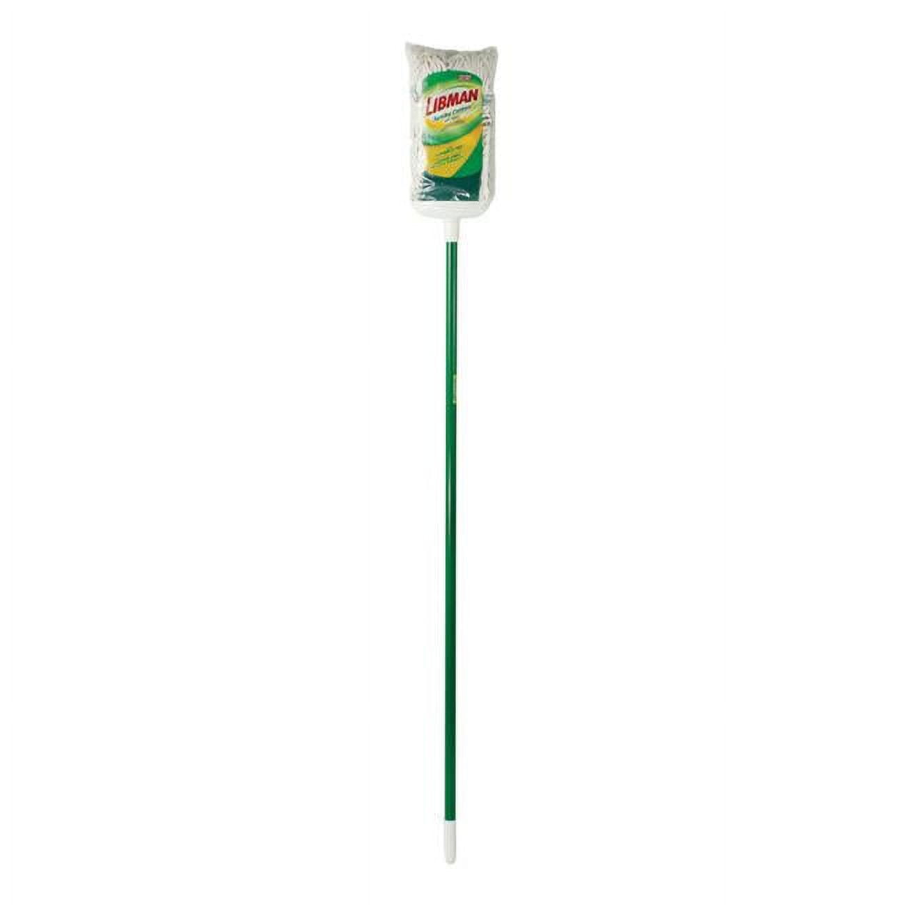 Libman Jumbo Cotton Wet Mop Green Steel Handle #121 - Walmart.com