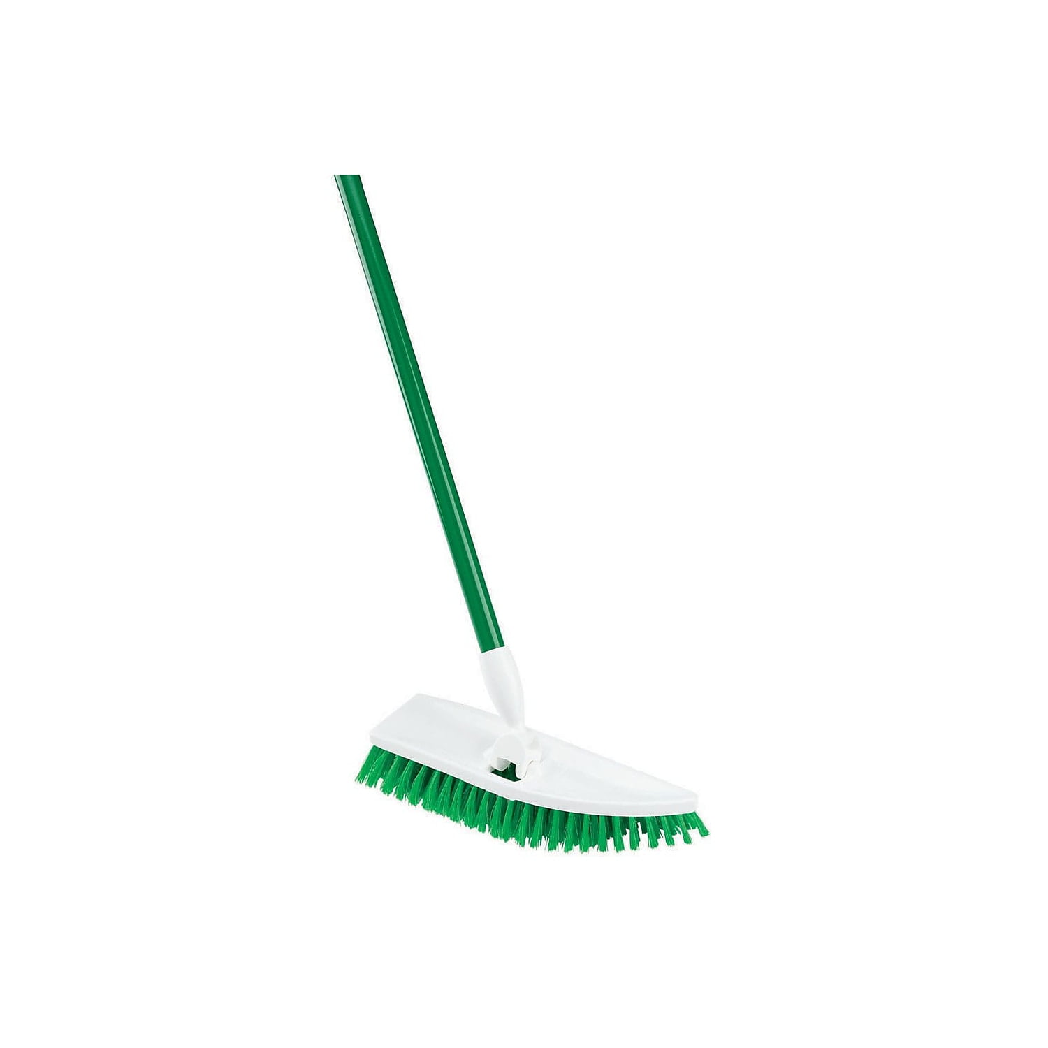 Libman No Knees Floor Scrub Steel Handle 11" Green & White 4 Pack (0122 ...