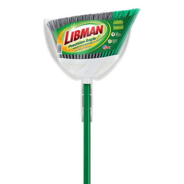 Libman Precision Angle Broom with Dust Pan - Walmart.com