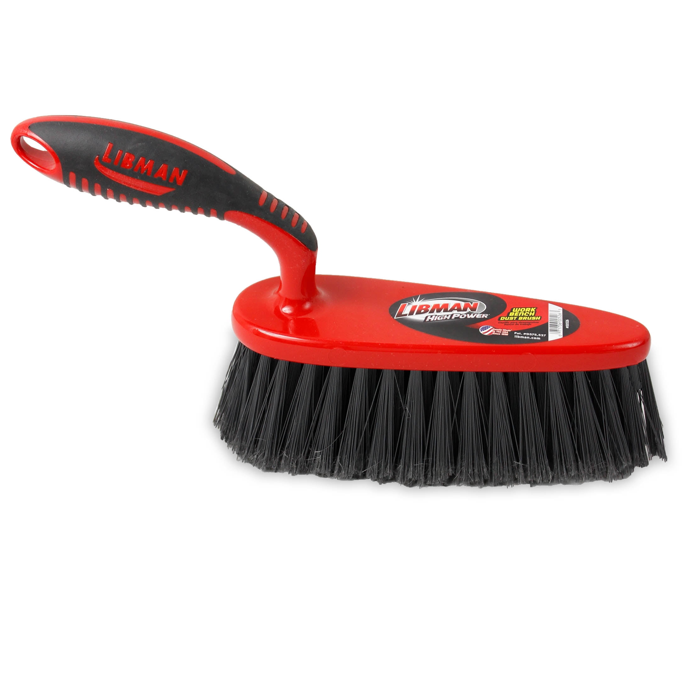 Libman Heavy Duty Workbench Dust Brush Red & Black - Walmart.com