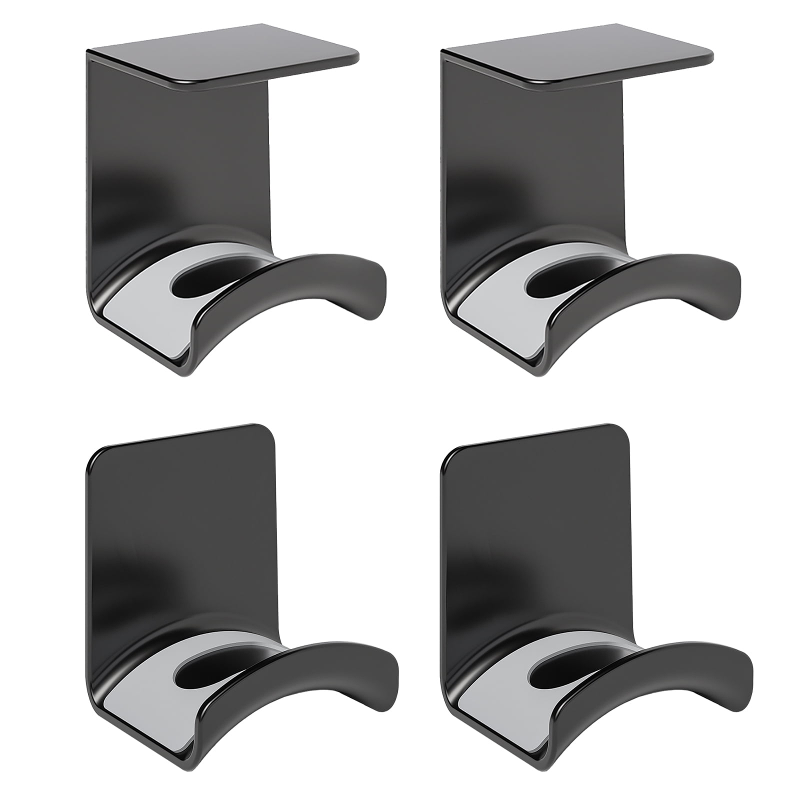 Liboer 4 Pack Sturdy Gaming Headset Hanger, Wall-Mounted, Under-Desk ...