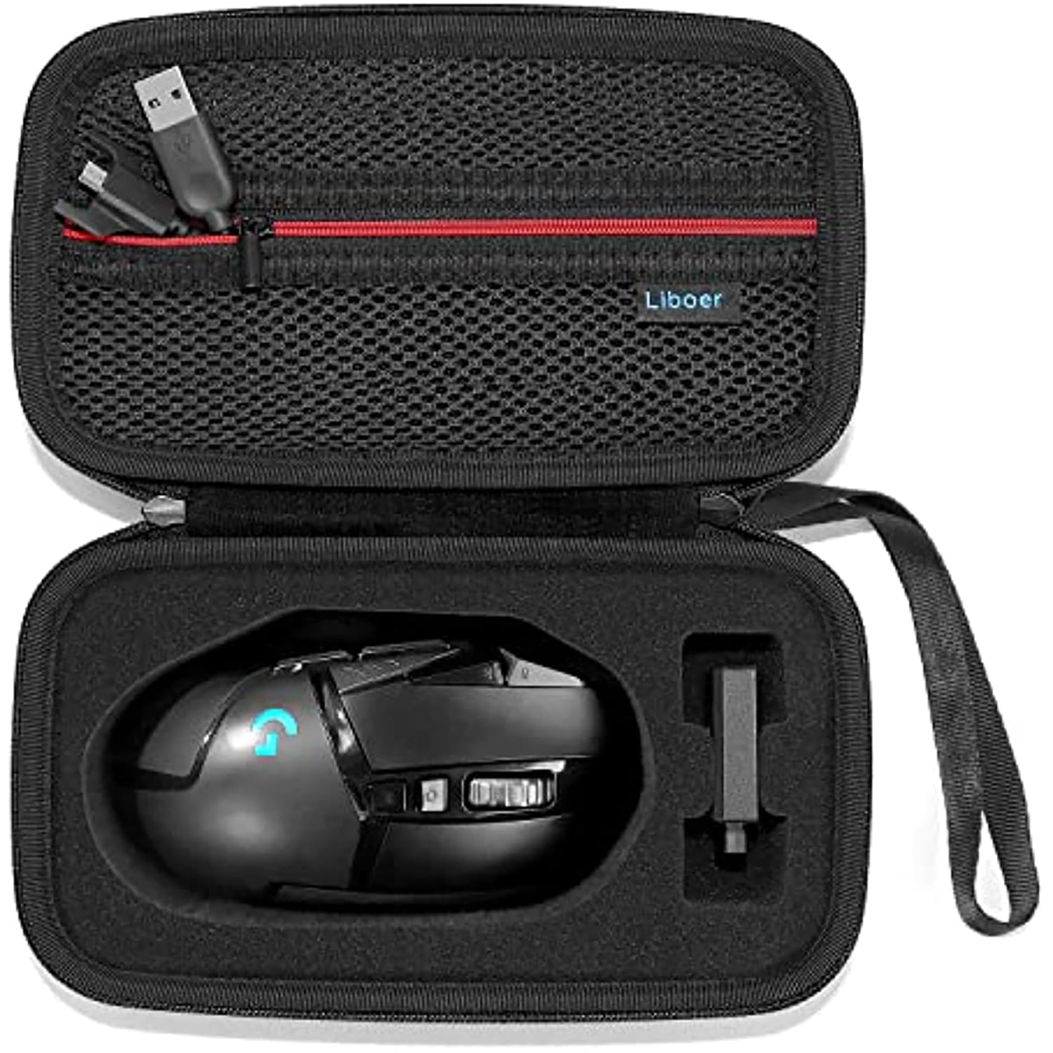 Liboer Hard Storage Case for Logitech G502 Mouse, High Density Sponge ...