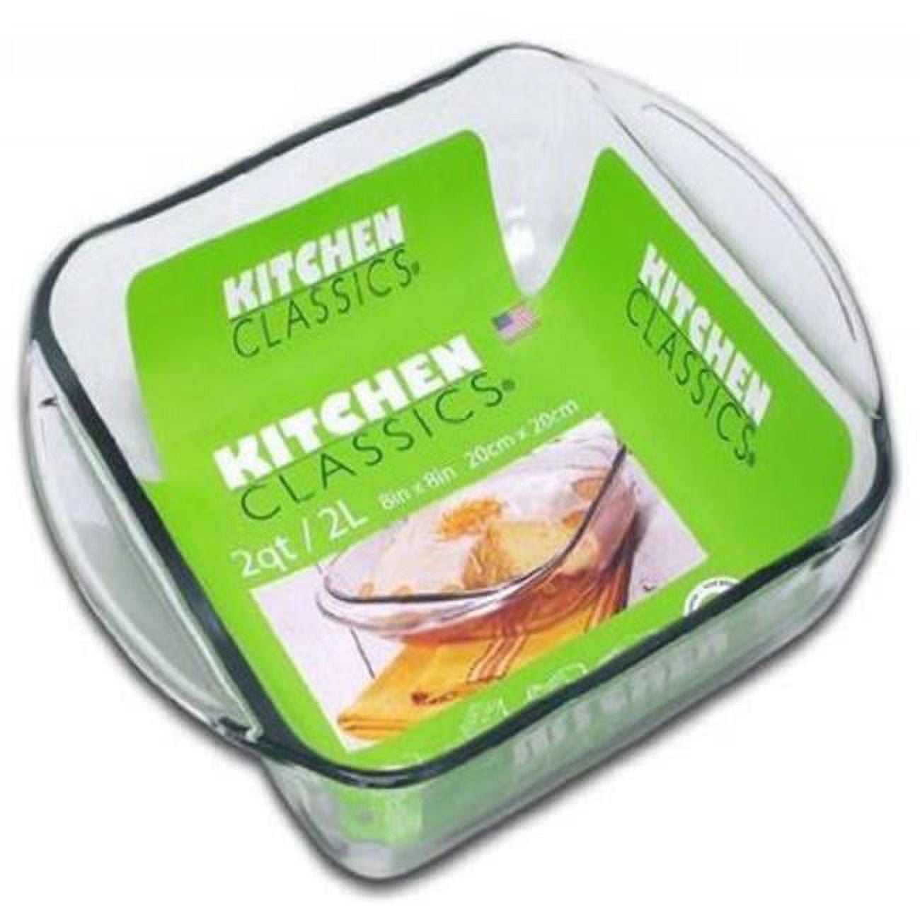 Libra 240456 8 x 8 in. Glass Square Bake Dish - Walmart.com