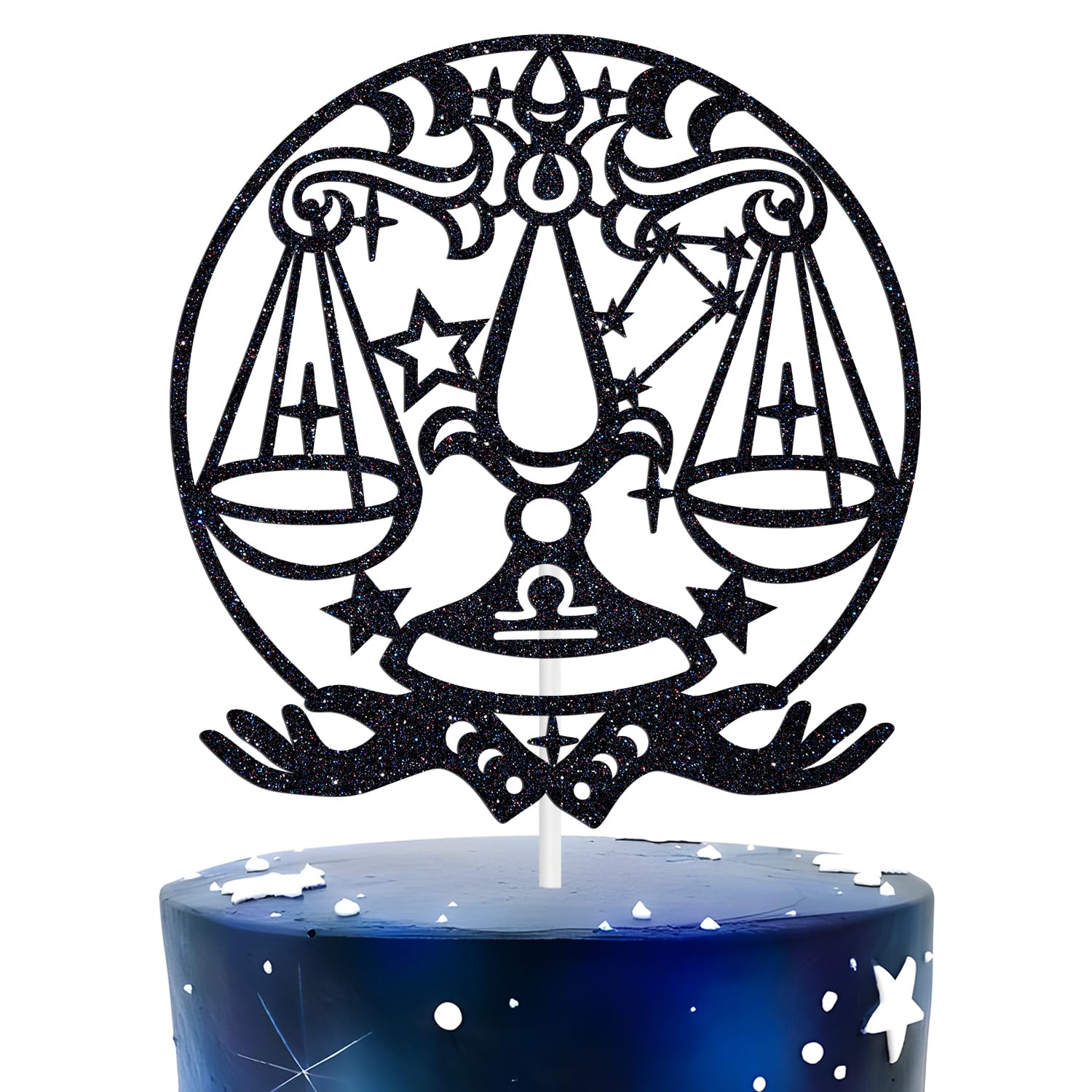 Libra Cake Topper, Happy Birthday Libra/Libra Season, MDH1Big Libra ...