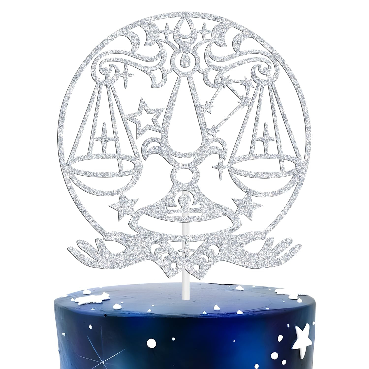 Libra Cake Topper, Happy Birthday Libra/Libra Season, MDH1Big Libra ...