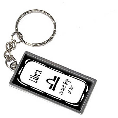 Libra Cardinal Sign Of Air Zodiac Horoscope Keychain Key Chain Ring ...