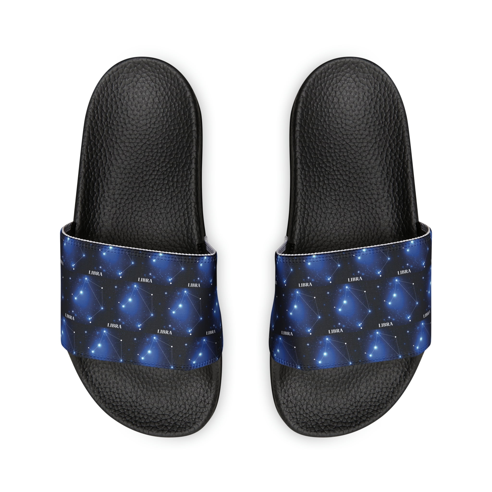 Libra Constellation Symbol Women's PU Slide Sandals - Walmart.com