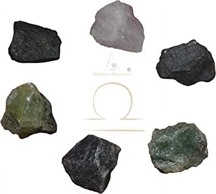 Libra Healing Crystal Set, Zodiac Birthstone Kit for Gift - Walmart.com