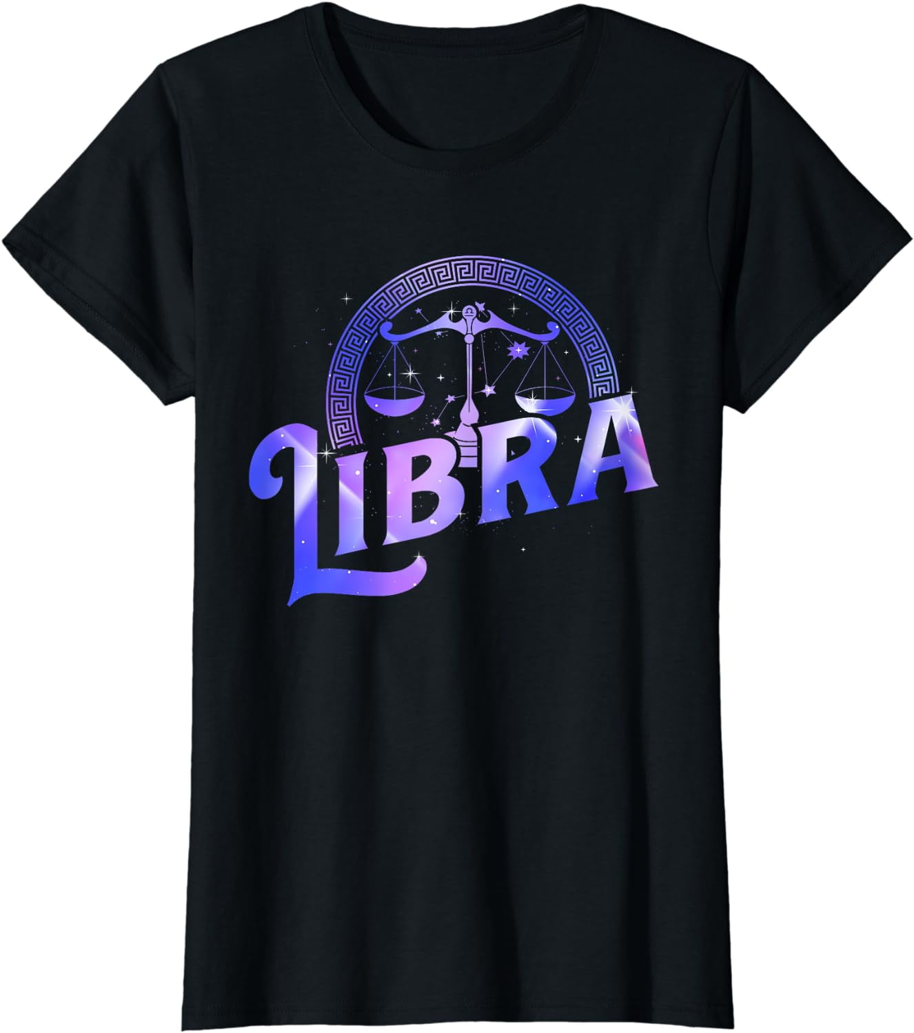 Libra Horoscope Zodiac Sign Astrology Symbol T-Shirt - Walmart.com