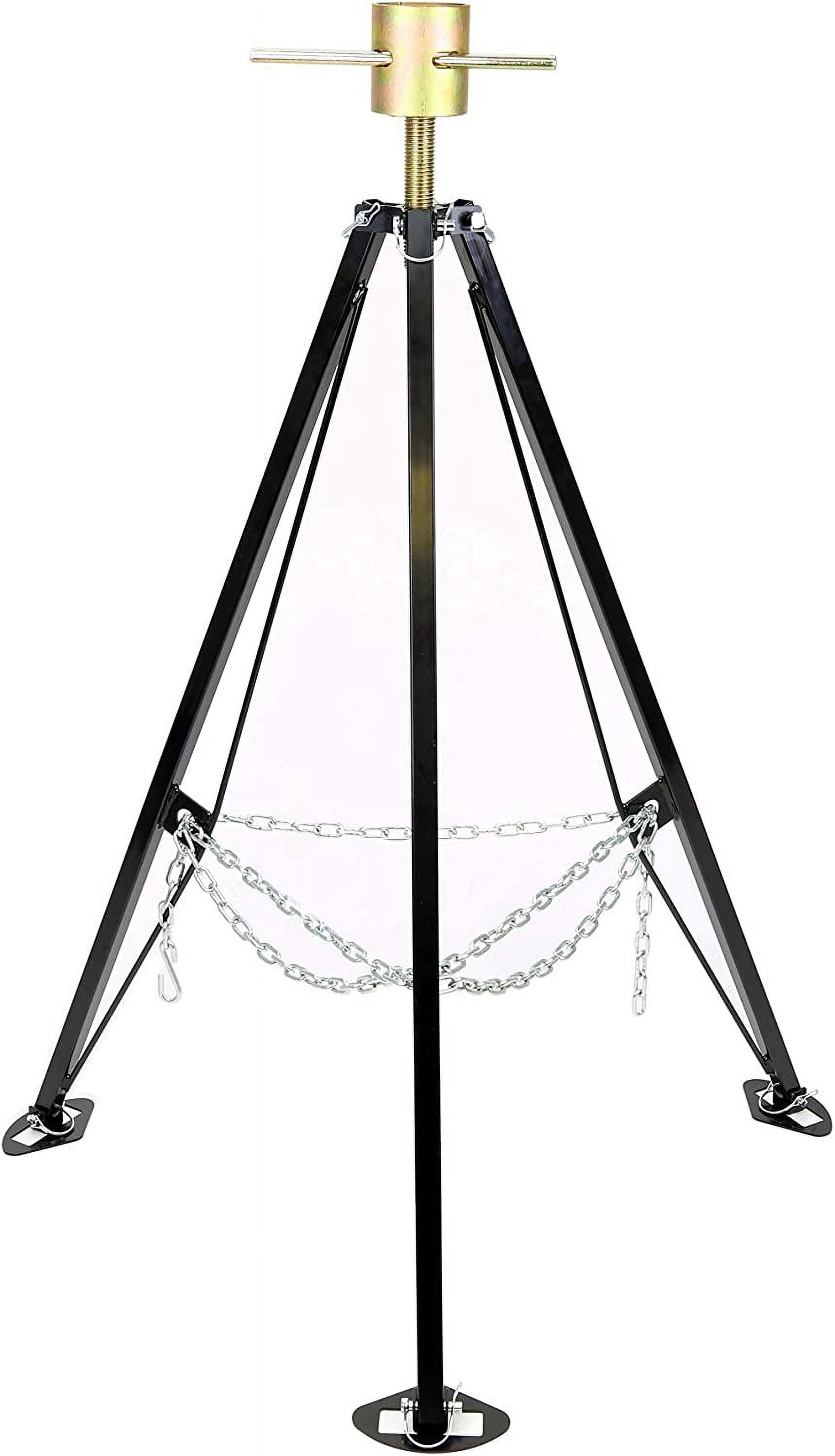 Libra King Pin Adjustable Tripod 5th Wheel Stabilizer for RV Trailer ...
