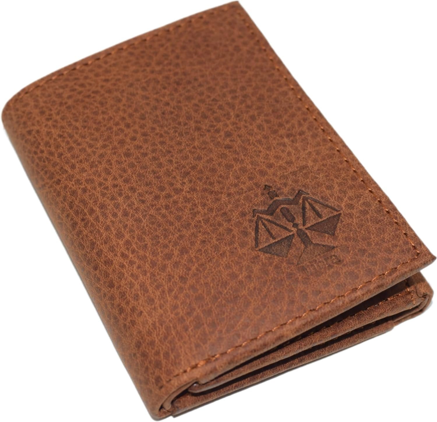 Libra Logo Men's RFID Protected Genuine Leather Bifold Trifold Zodiac ...