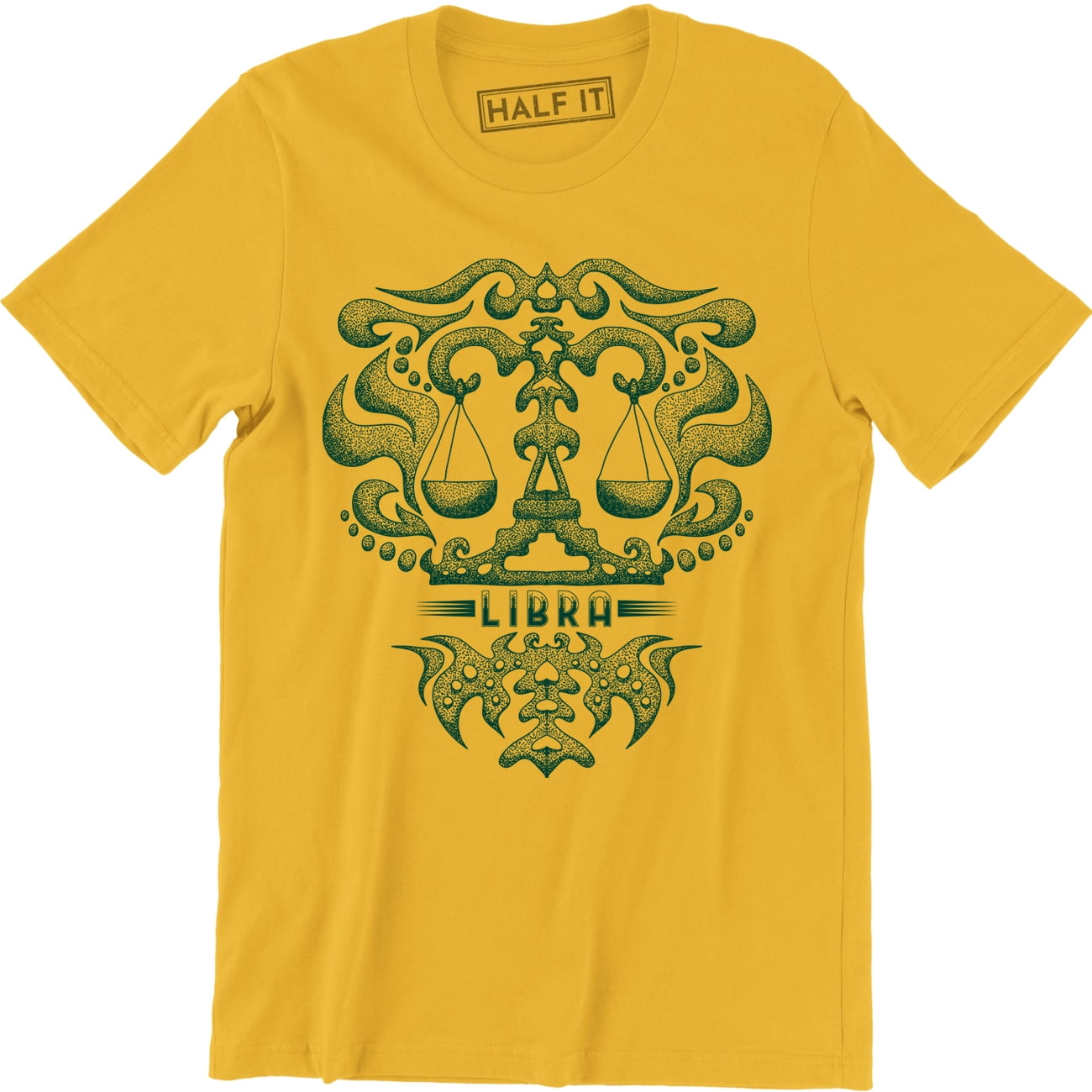 Libra Scrape Zodiac Sign Astrological Astrology Scales Men's T-Shirt ...
