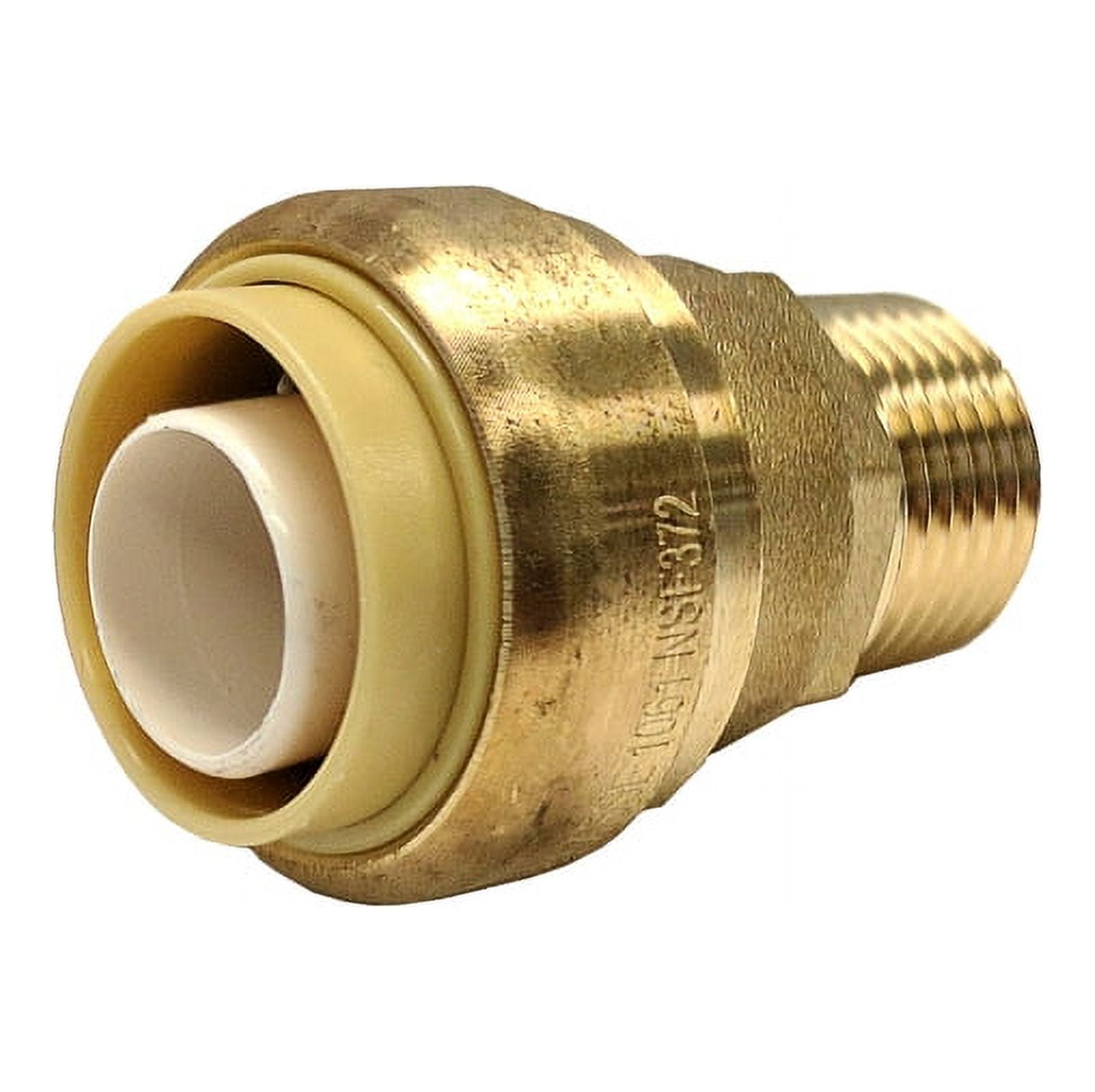 Libra Supply Lead Free 3/4 inch Push x 1/2 inch MIP Push-Fit Male ...