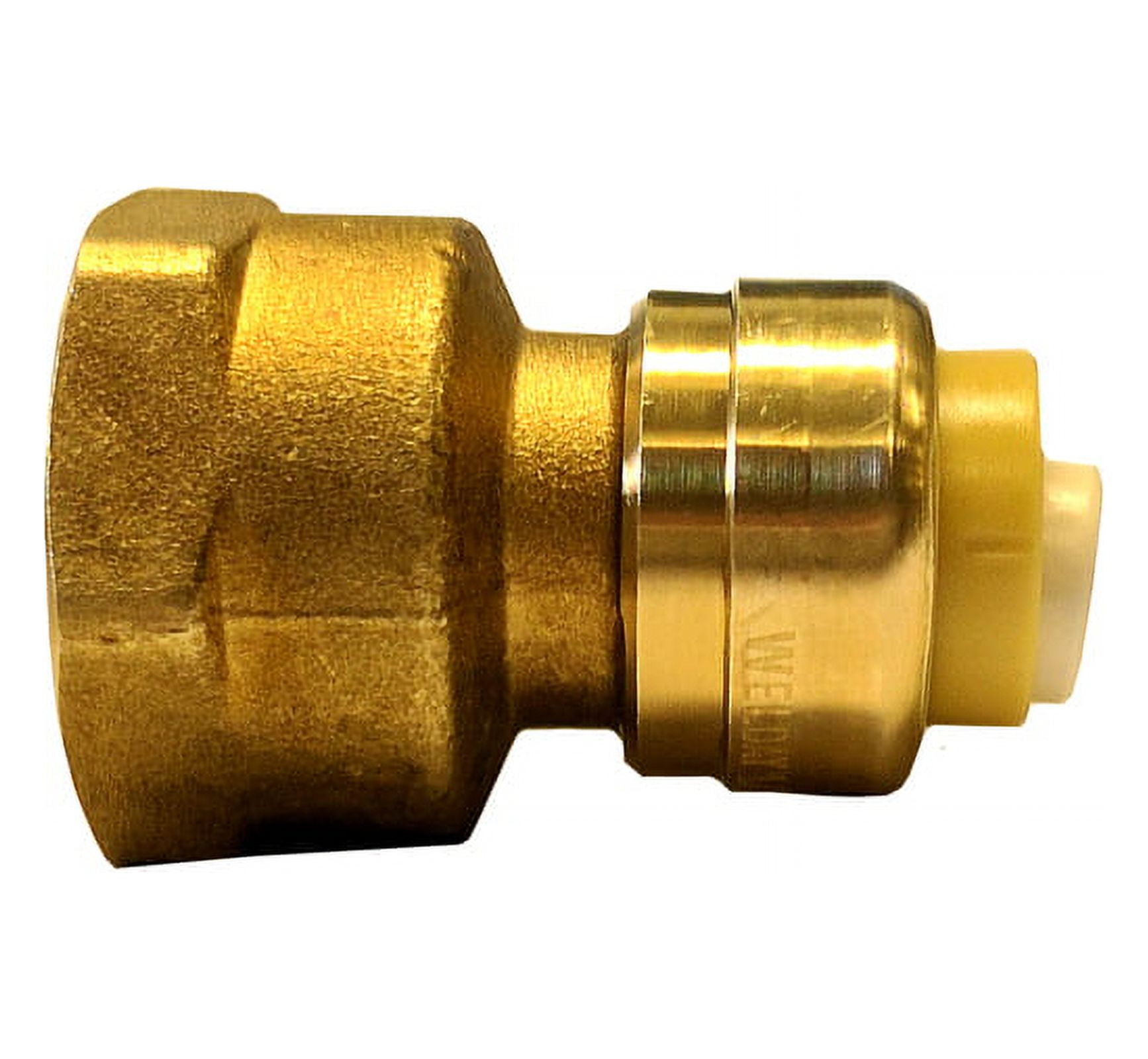 Libra Supply Lead Free 3/4 inch Push x 1 inch FIP Push-Fit Female Adapter, Push to Connect, Push ...