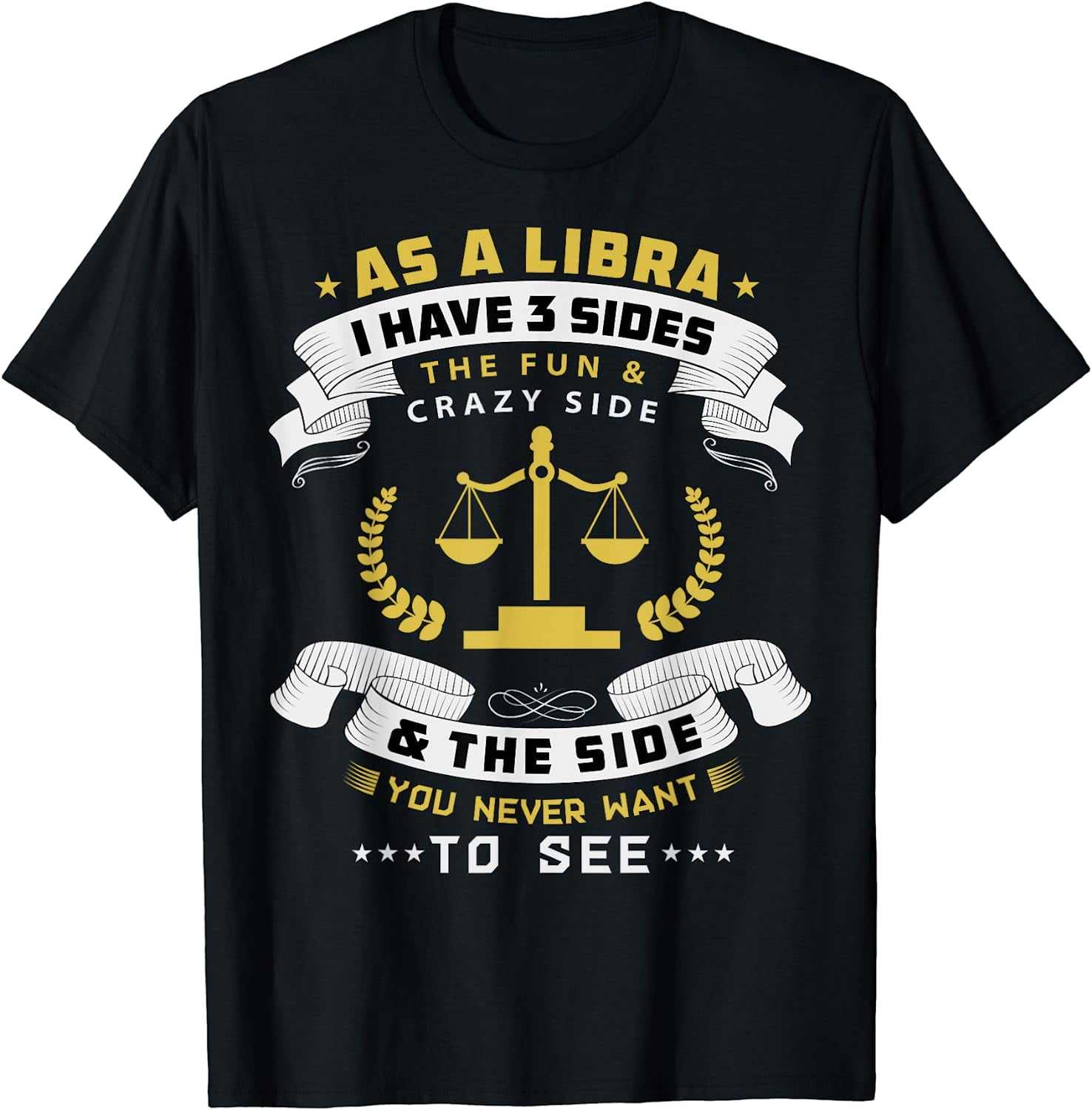 Libra Zodiac Birthday - Horoscope Sign Libra T-Shirt - Walmart.com