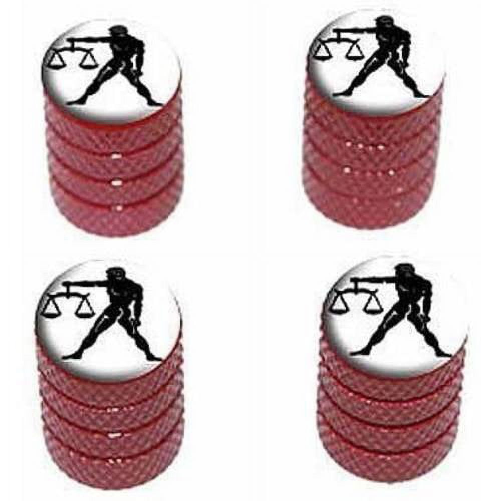 Libra Zodiac Horoscope Tire Rim Wheel Aluminum Valve Stem Caps ...