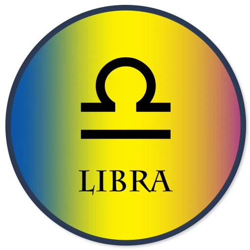 Libra Zodiac Sign Sticker Phone Decal Water Bottle Stickers Car Decals ...