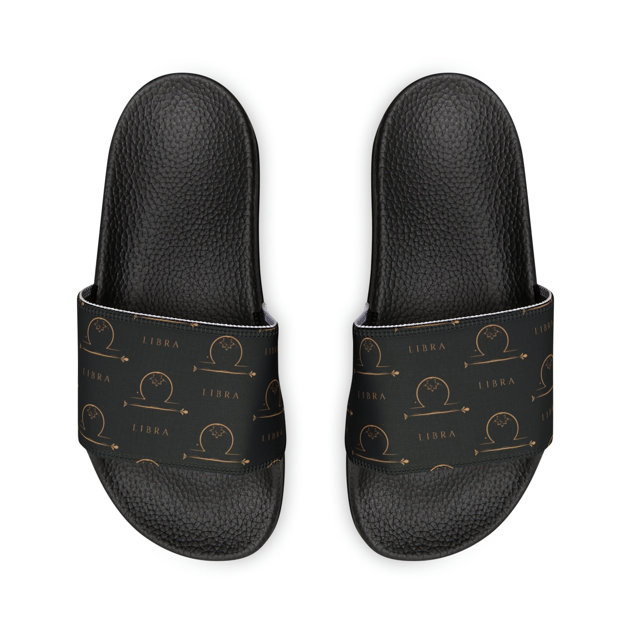 Libra Zodiac Symbol Women's PU Slide Sandals - Walmart.com