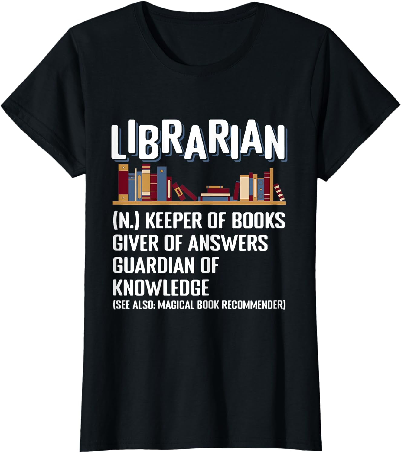 Librarian Definition Library Librarian T-Shirt - Walmart.com