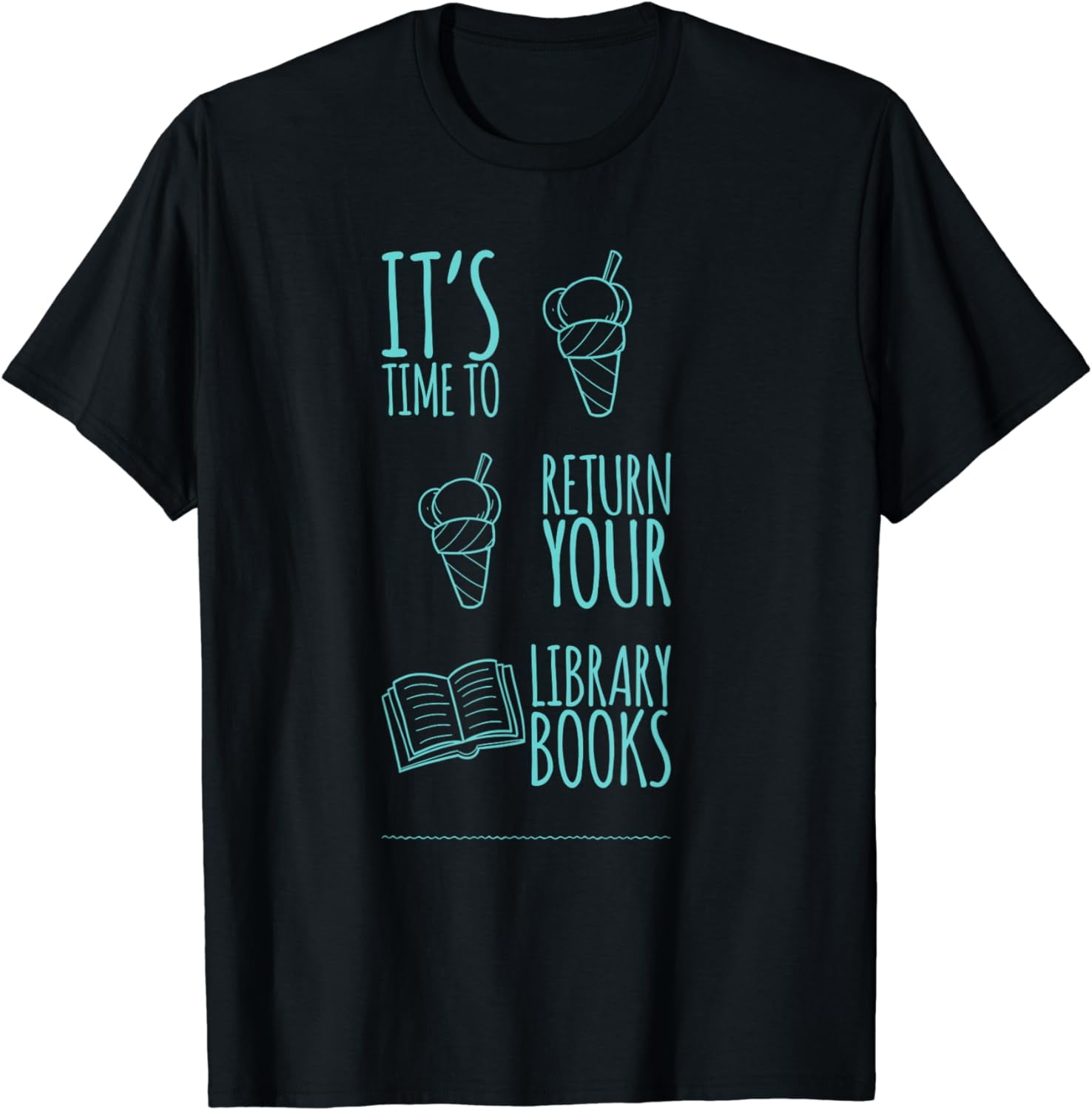 Librarian, Return Your Library Books, Librarian Appreciation T-Shirt ...