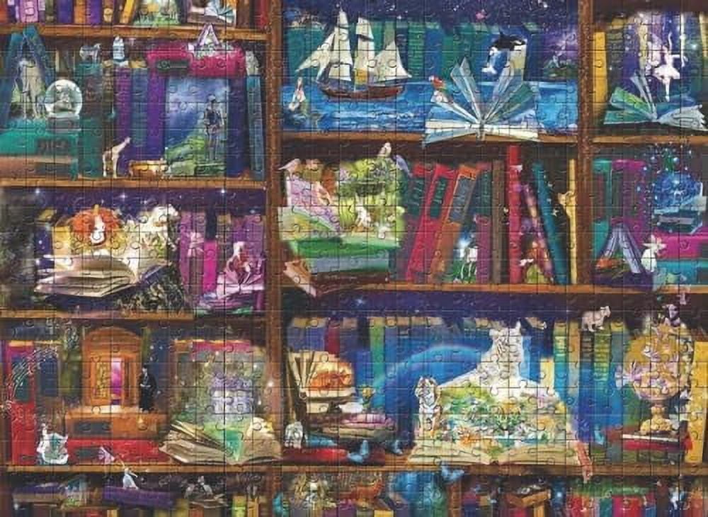 Library Adventures in Reading Puzzles for Adults 1000 Pieces, Library ...