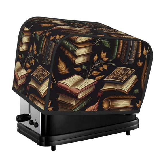 Library Books Magic Book 2 Slice Toaster Cover Bread Maker Dust ...