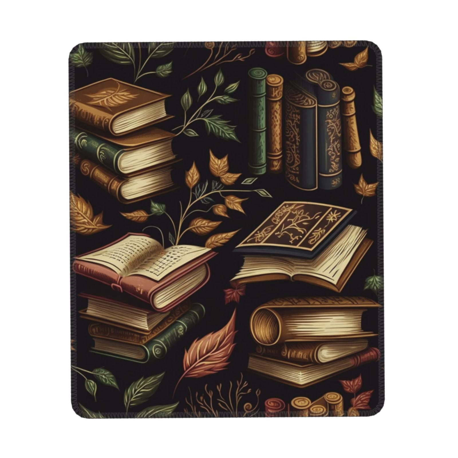 Library Books Magic Book Gaming Mouse Pad 10 x 12 inch Rectangle ...