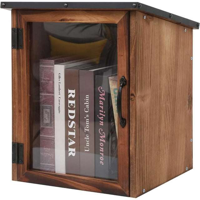 Library Box Outdoor,Free Library Box Little Outdoor Book Storage,Wood ...