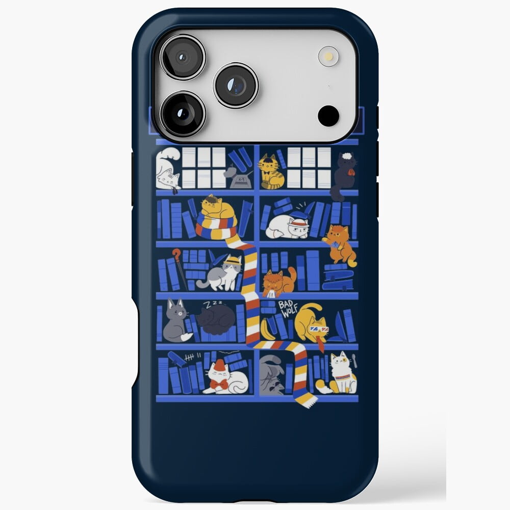 Library Box Who Protective Case for iPhone 11 12 13 14 15 16 17 Pro Max - Walmart.com