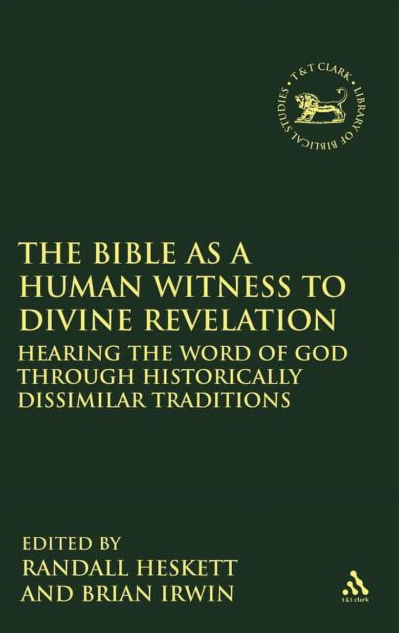 Library of Hebrew Bible/Old Testament St The Bible as a Human Witness ...