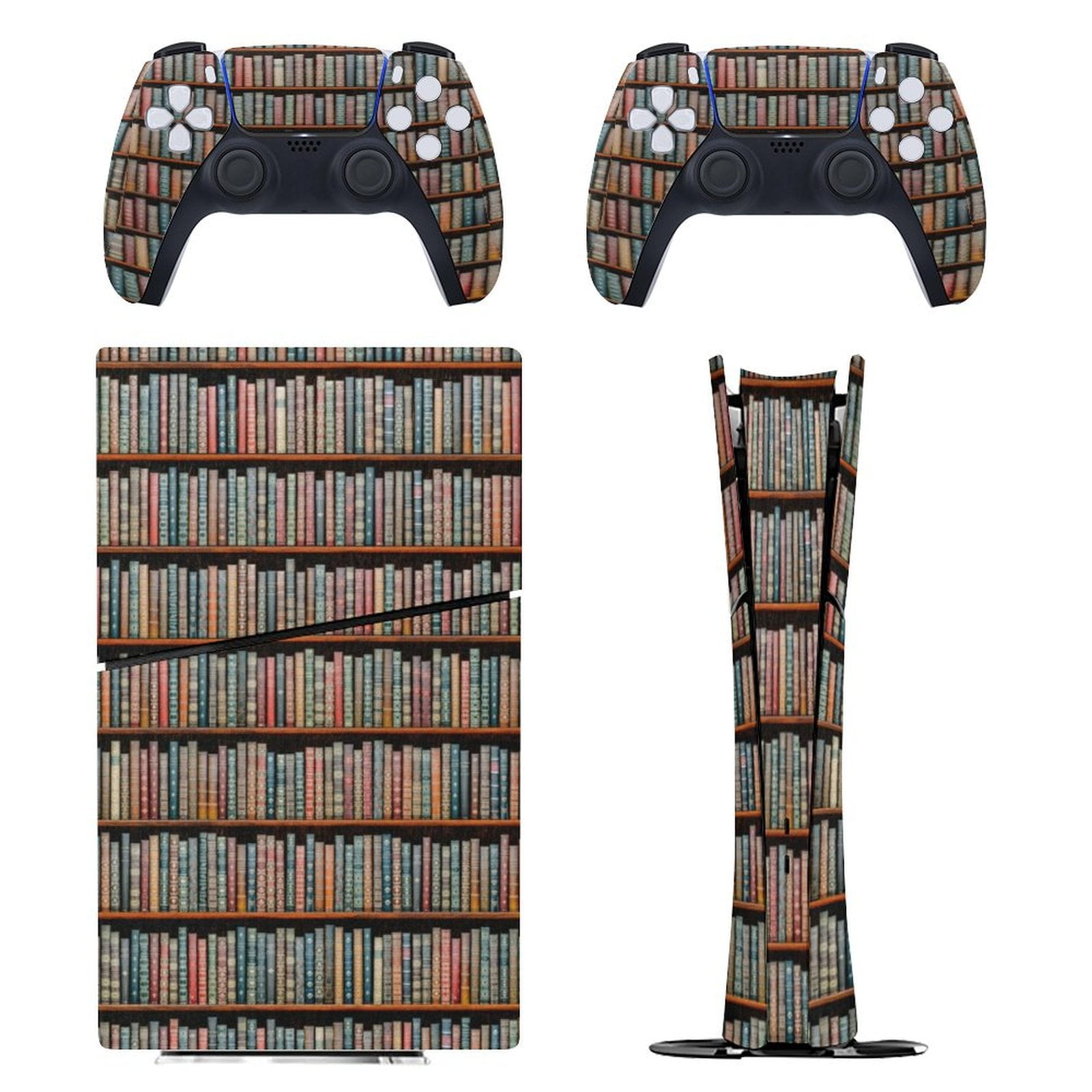 Library PS5/PS5 Pro/PS5 Slim Digital Disc Skin Sticker For Console And ...