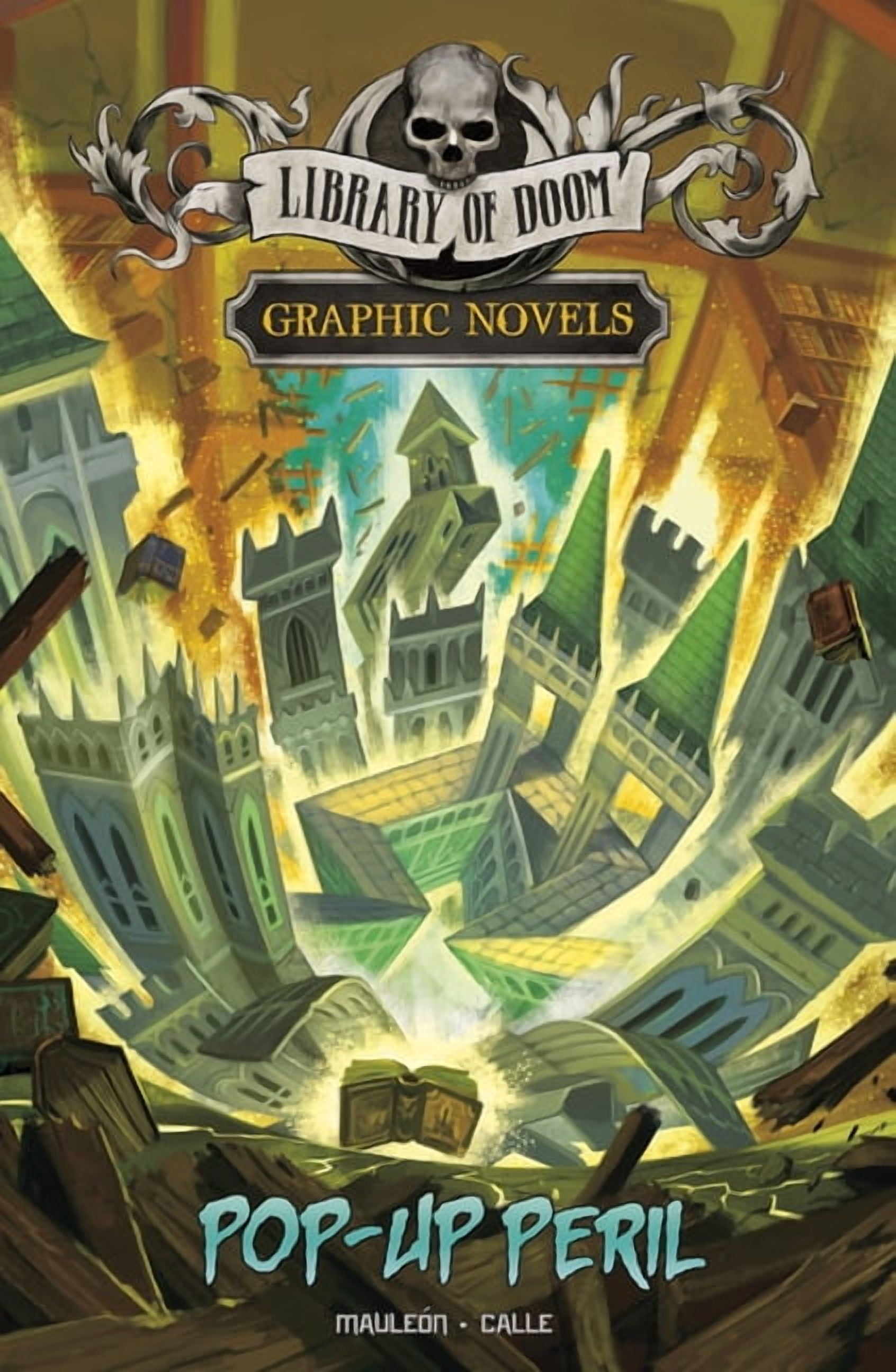 Library of Doom Graphic Novels Pop-Up Peril: A Graphic Novel ...