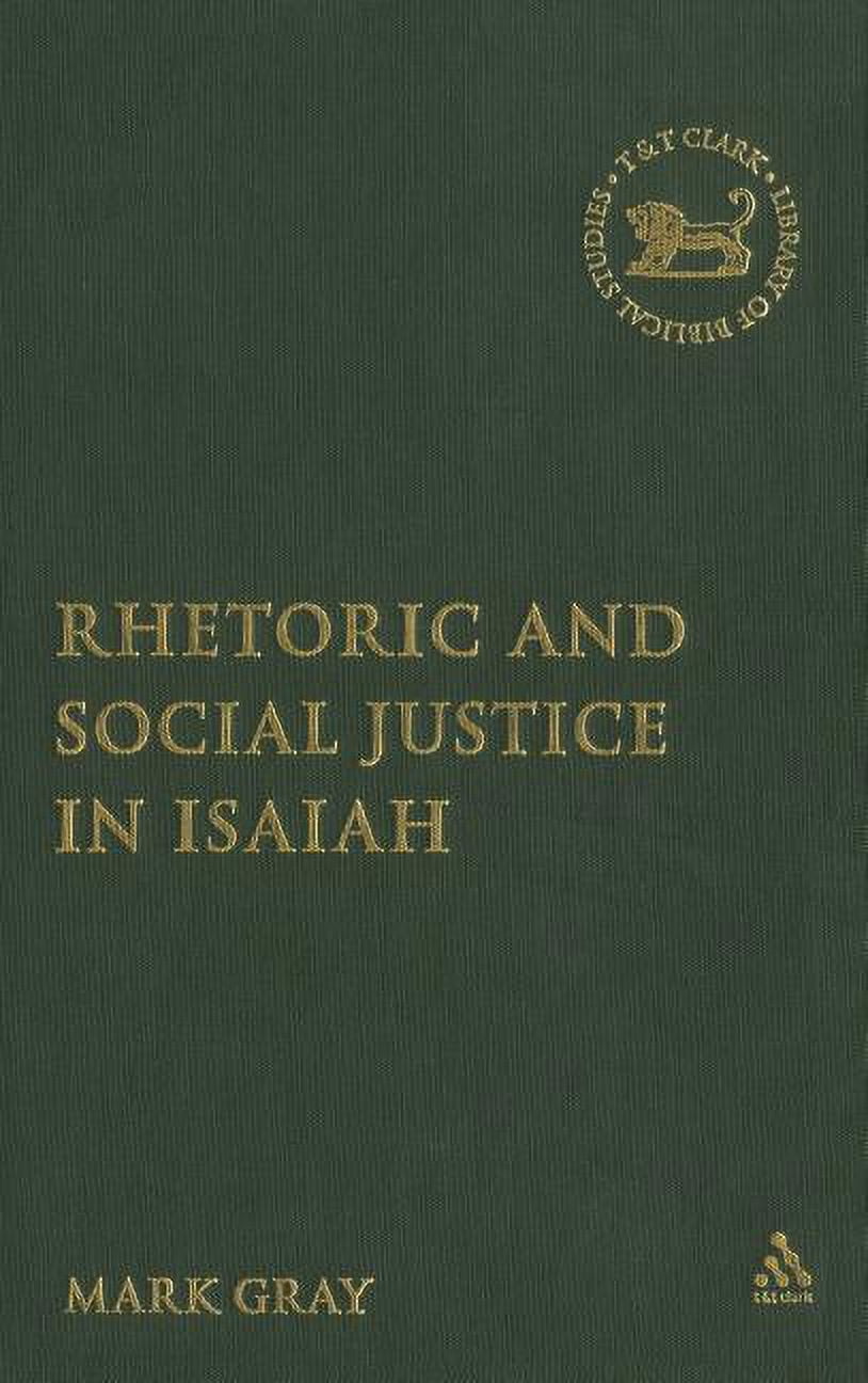 Rhetoric and Social Justice in Isaiah, (Hardcover) - Walmart Business ...