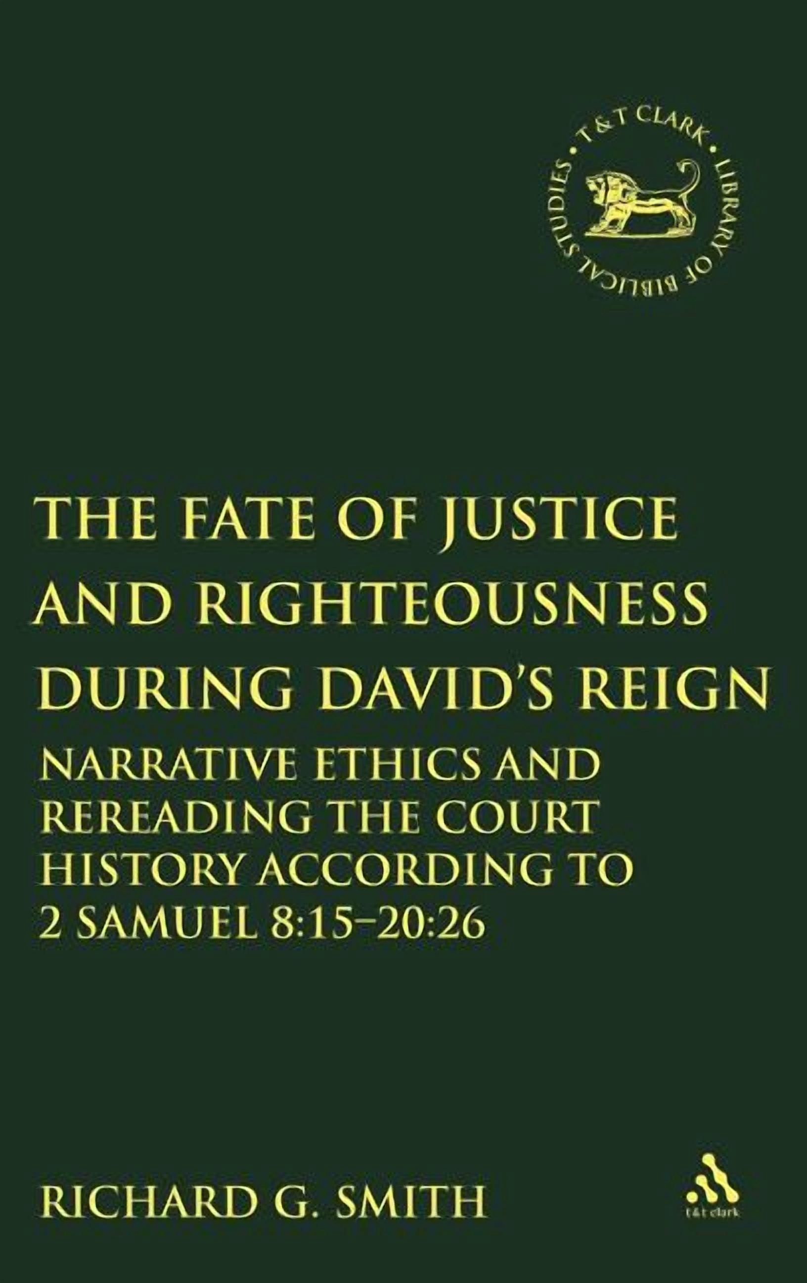 Library of Hebrew Bible/Old Testament St The Fate of Justice and ...