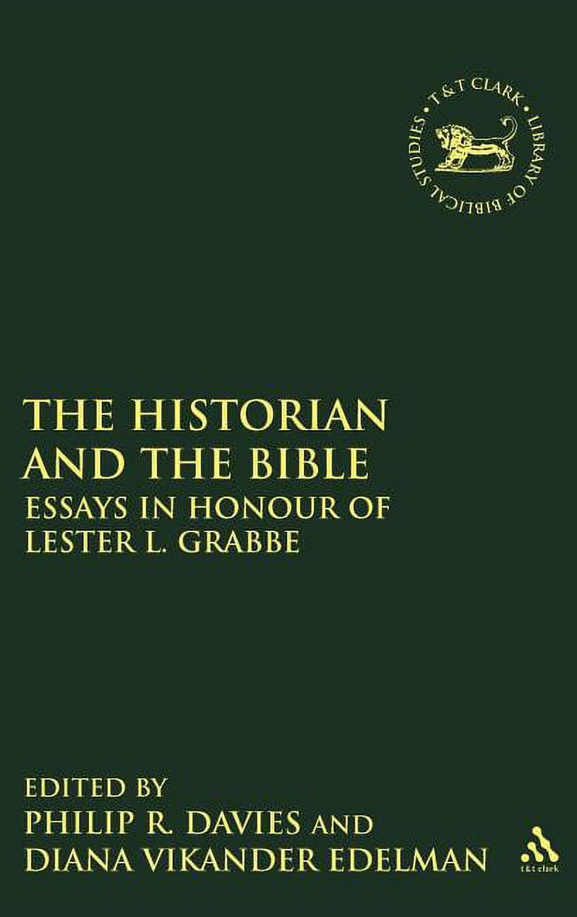 Library of Hebrew Bible/Old Testament St The Historian and the Bible ...