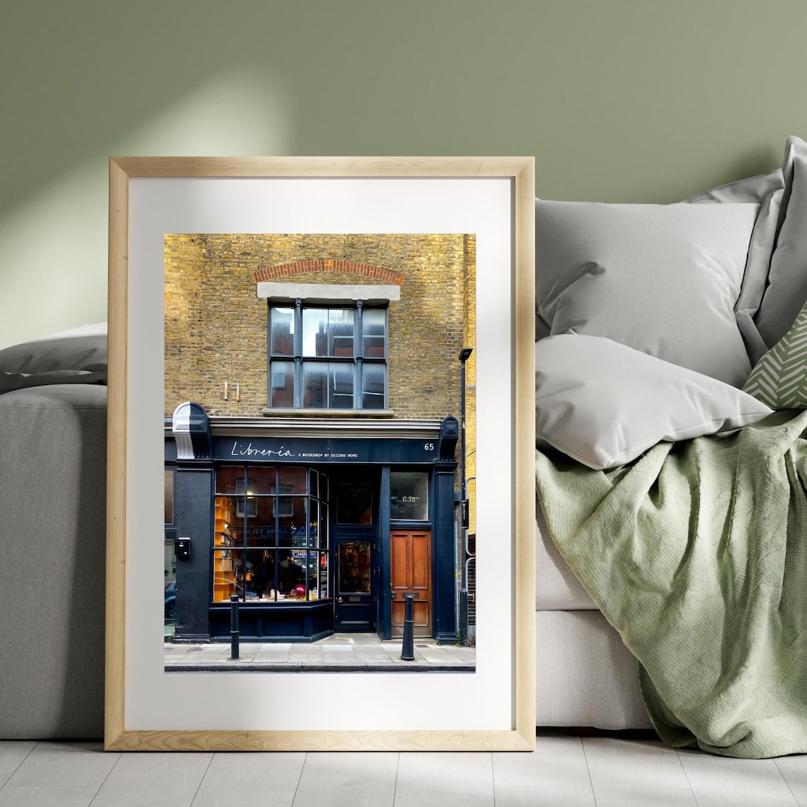 Librera Bookstore London, Iconic Bookshop Art Print, Literary Wall ...