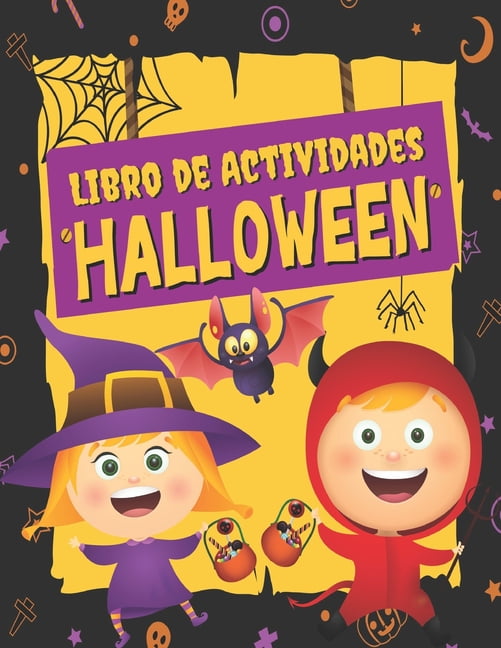 Libro de Actividades Halloween : Libro Juegos Halloween infantil ...
