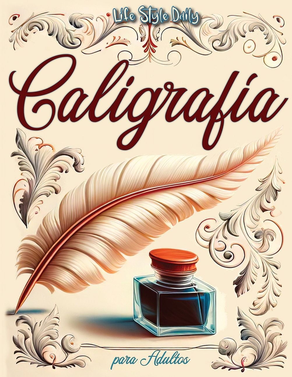 Libro de caligrafía para adultos: Explorando la belleza de las letras ...