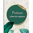 Libro de registro del maestro : Libro de calificaciones de 92 páginas para que los maestros ...