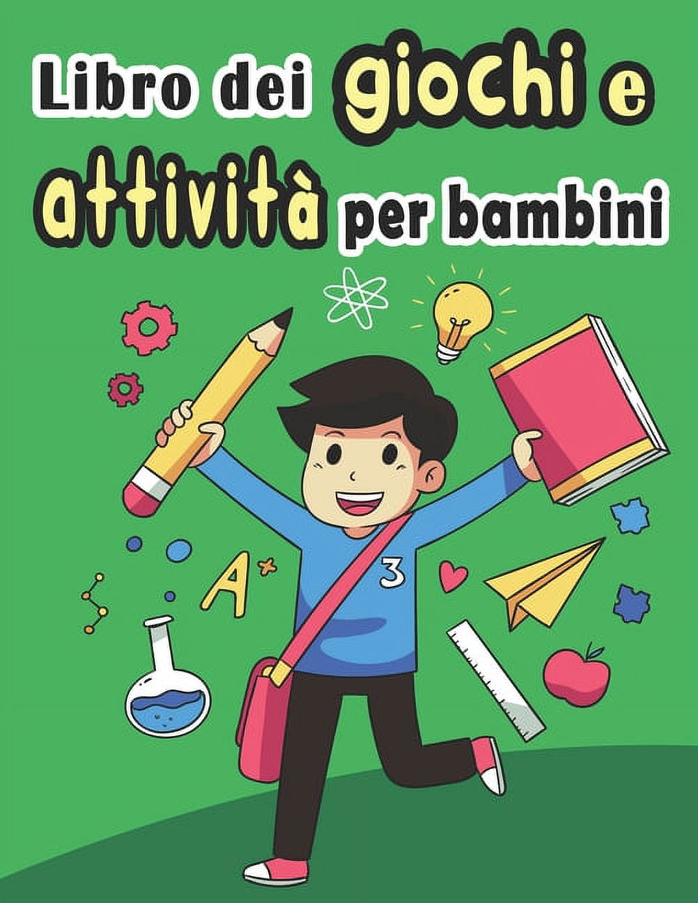Libro dei giochi e attività per bambini: Enigmistica per bambini ...