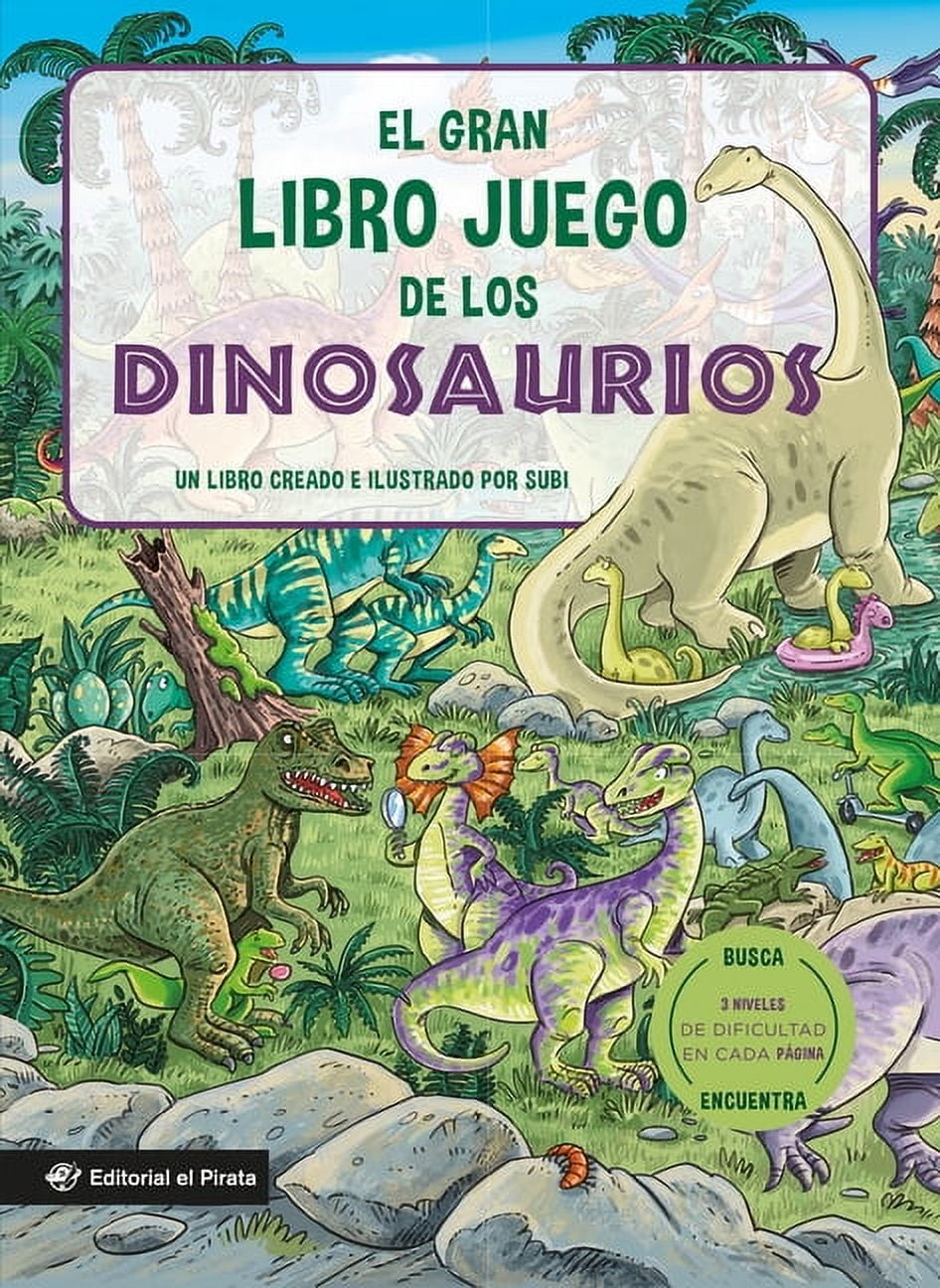 Libros Juego El Gran Libro Juego de Los Dinosaurios / The Big Game Book ...